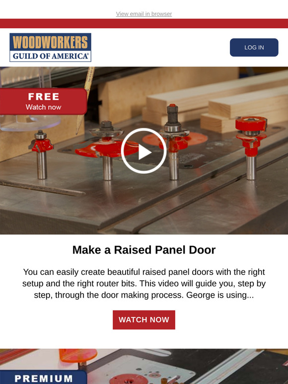 Woodworkers Guild of America: Router Table Chess Board | Milled