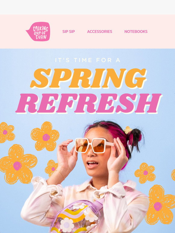 Talking Out of Turn: It's Time for a Spring Refresh! | Milled