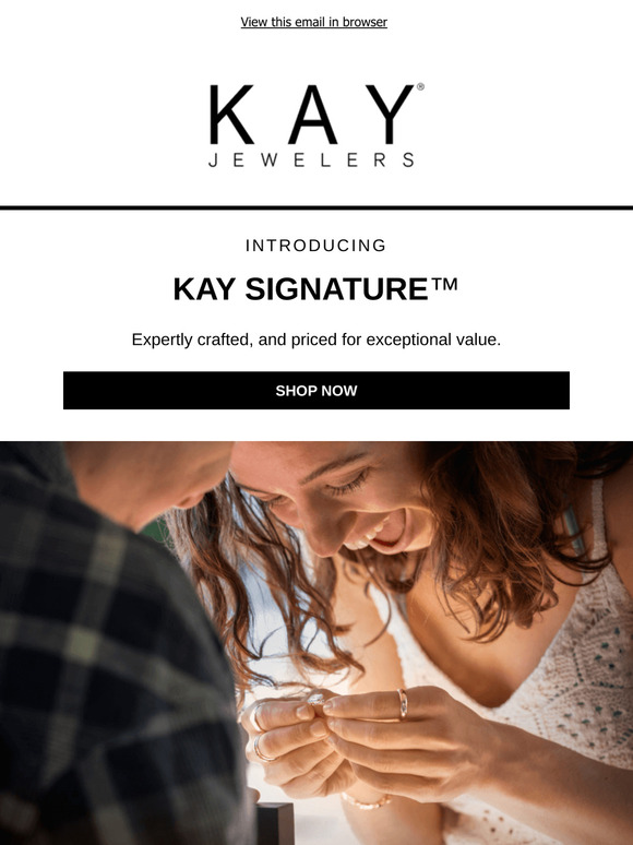 Kay Jewelers: Introducing: KAY SIGNATURE™ 💎 | Milled