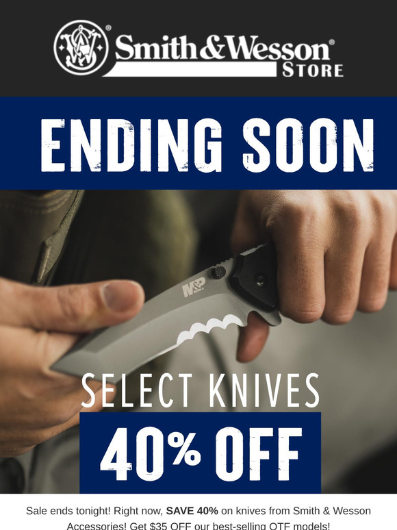 Smith & Wesson: 🔪 $35 OFF S&W Switchblades! | Milled