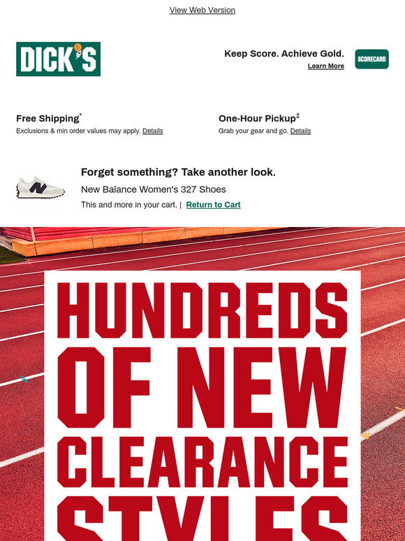 The Sports Authority: Clearance is happening now! You'll love these new ...