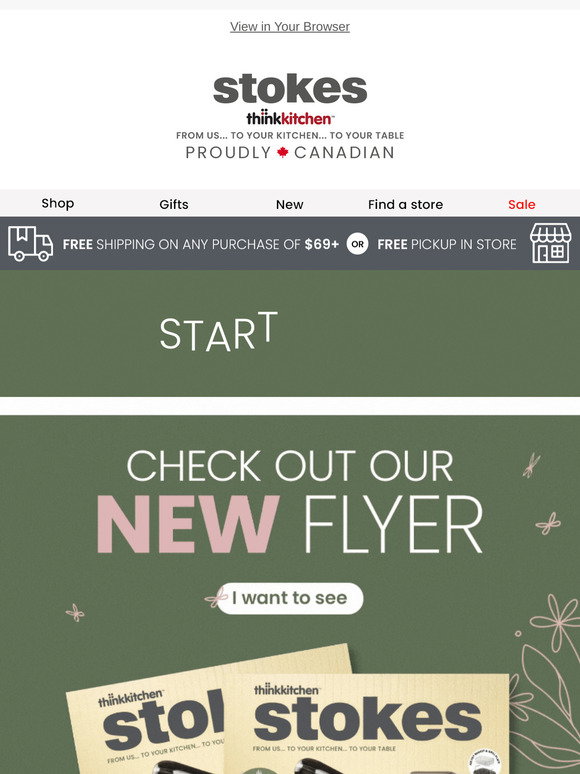 Stokes: Our latest cookware flyer is here—shop & save!📢 | Milled