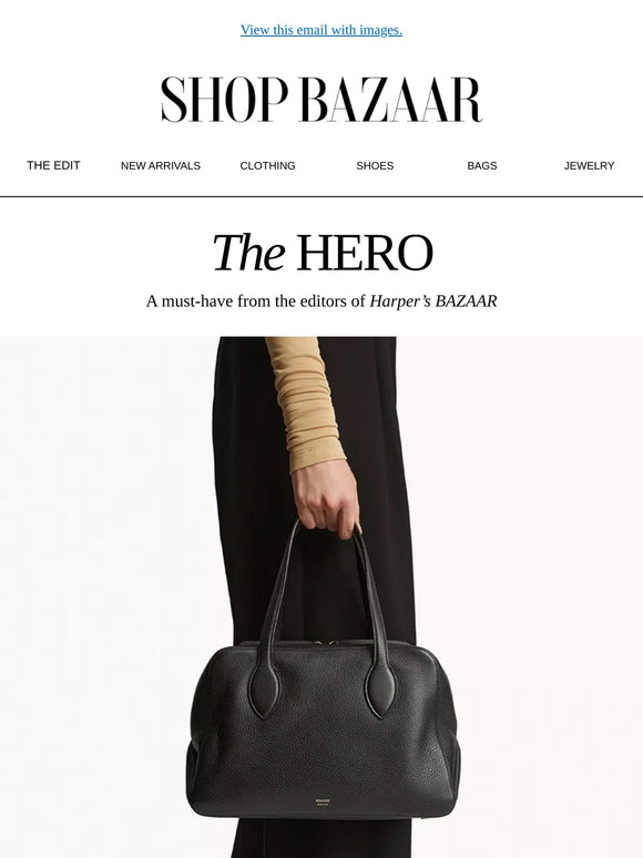 Harper's Bazaar: The Hero: Chic Wardrobe Staples | Milled