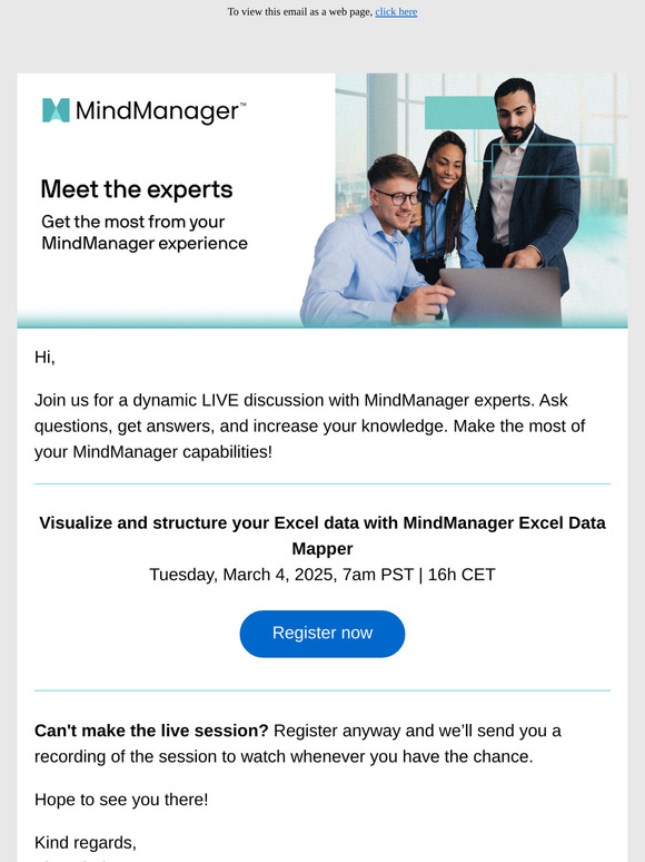 MindManager: Visualize and structure your Excel data with MindManager Excel Data Mapper - Don't ...