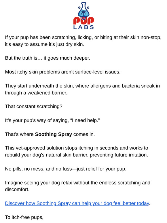 Pup Labs: Itchy skin? Here’s what your dog is trying to tell you | Milled