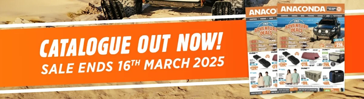 Anaconda: 4WD Adventure Deals | NEW Catalogue out now | Milled