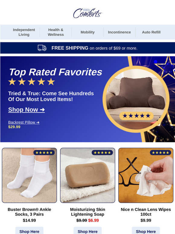 Easy Comforts: ⭐ Tried & True Fan Favorites >> | Milled