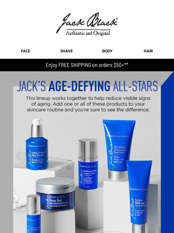 Jack Black Skin Care Owner
