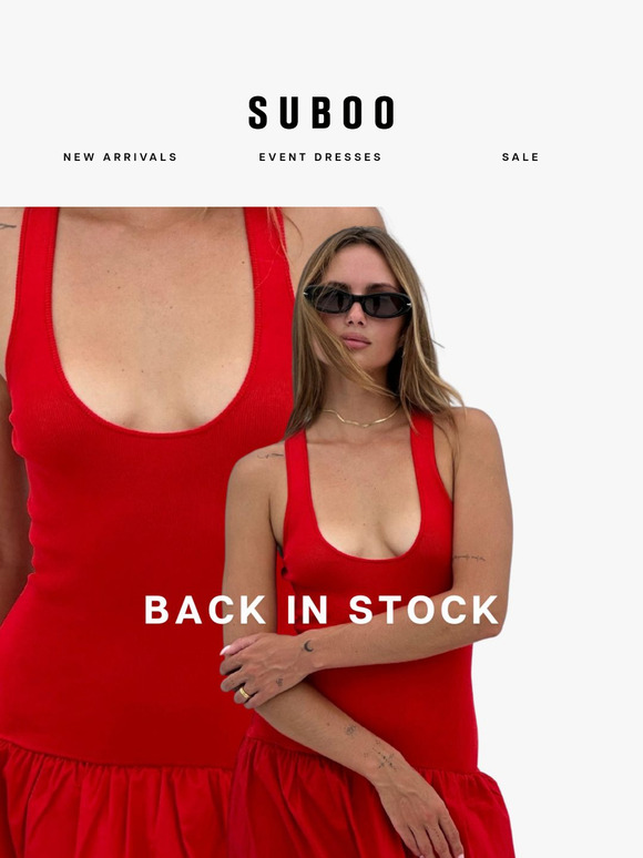 Suboo: The Iconic Naples Dress is Back—Now in Exclusive Chocolate | Milled