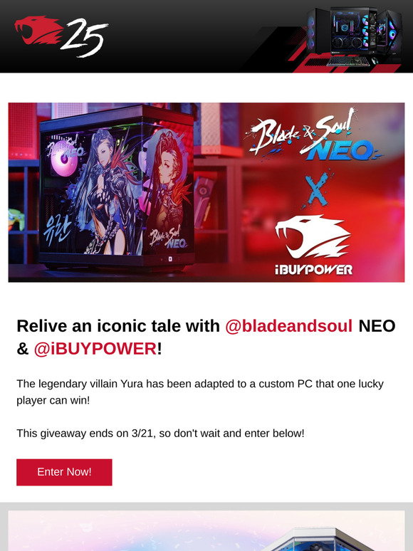 iBUYPOWER: ⚔️ iBUYPOWER x Blade & Soul NEO Custom PC Giveaway is Here ...