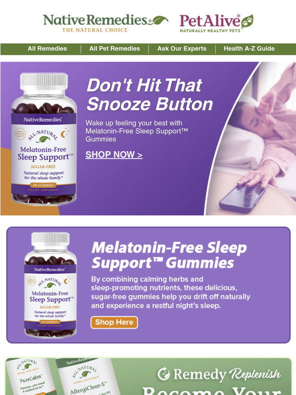 Native Remedies: Say Good Morning to Groggy Free Mornings! | Milled