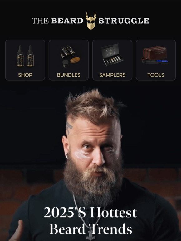 The Beard Struggle: The 5 beard trends taking over 2025 | Milled