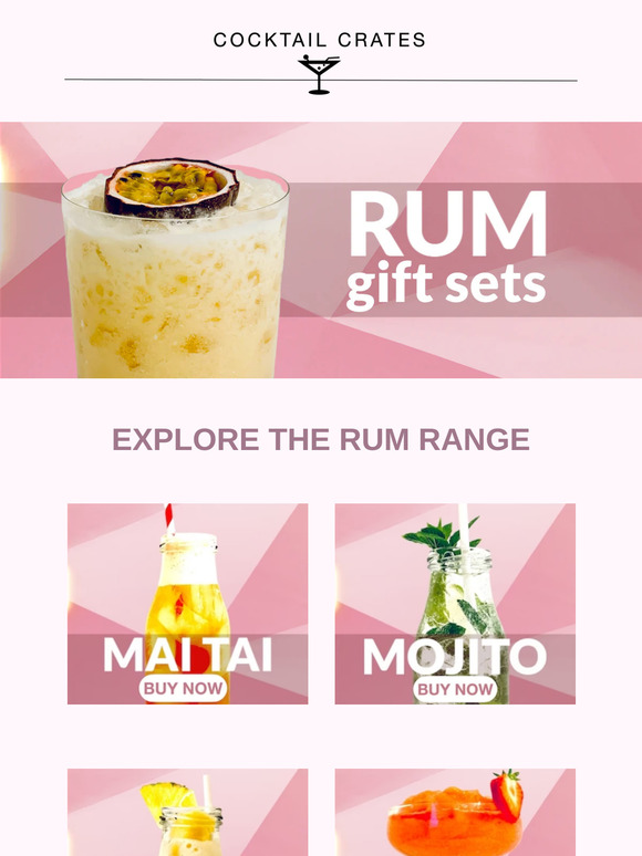 Cocktail Crates: 🍹 Explore the Rum Gift Set Range! 🍹 | Milled