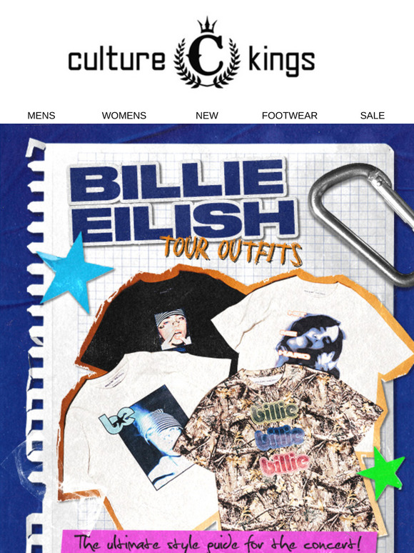 Culture Kings: Concert Drip, Billie-Style 👀 | Milled