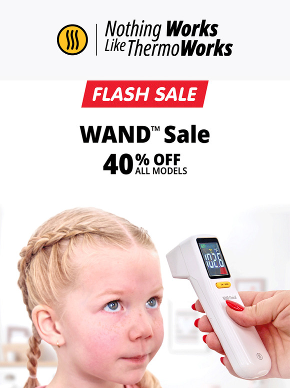 ThermoWorks: 40% Off All WAND™ Thermometers | Milled