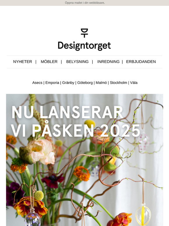 Designtorget: Påsken har kommit till Designtorget 🌷 | Milled