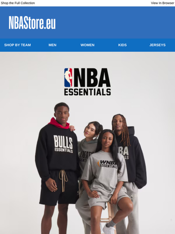 NBA Store: Fear of God Essentials x NBA: The Latest Must-Have Pieces ...