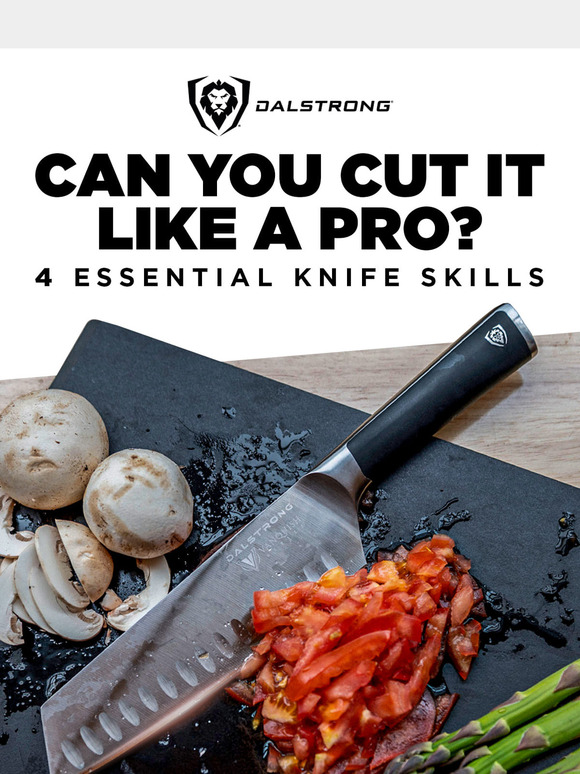 Dalstrong: These are the FOUR basic knife skills you should know | Milled