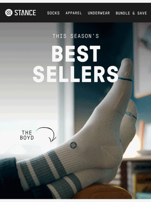 Stance: 📈 Trending Now: Can't Miss Customer Favorites | Milled