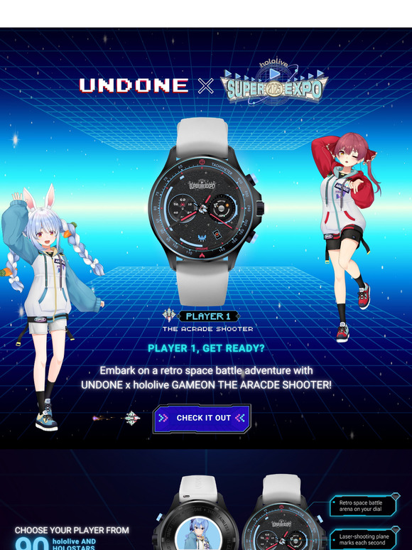 UNDONE Watches: Player One Ready! The Arcade Shooter lands at hololive ...