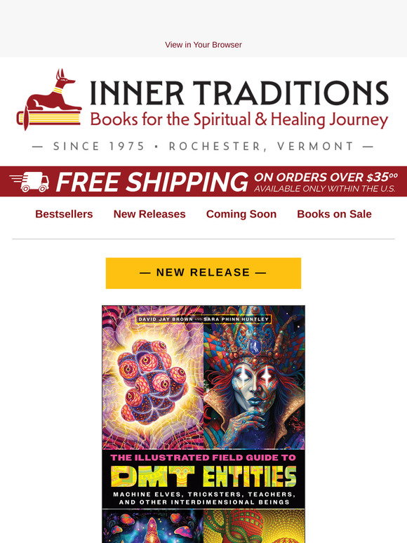 Inner Traditions: 👽 Enter the Realm of DMT Entities—Meet the Unknown ...