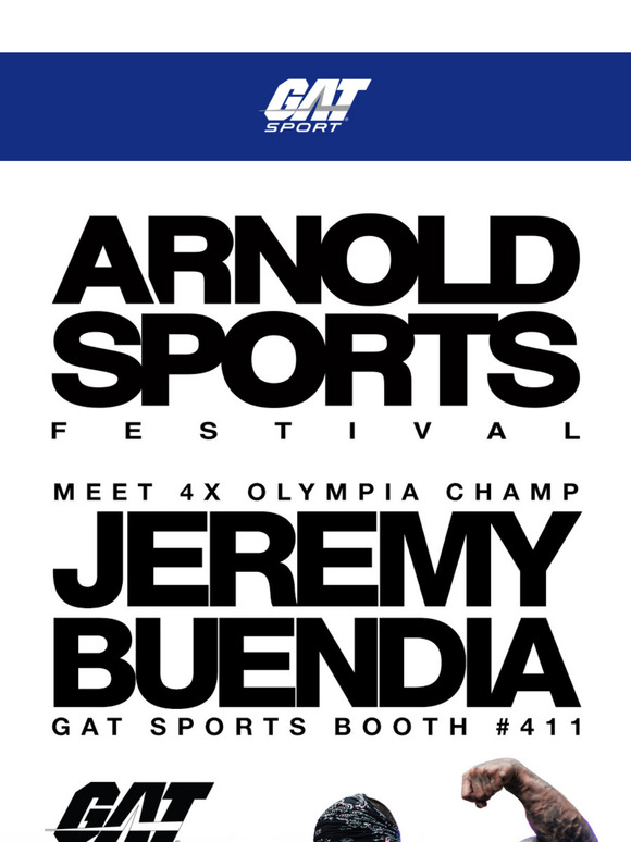 GAT Sport: Meet Team GAT Sports at the Arnold Classic 💪🏻 | Milled