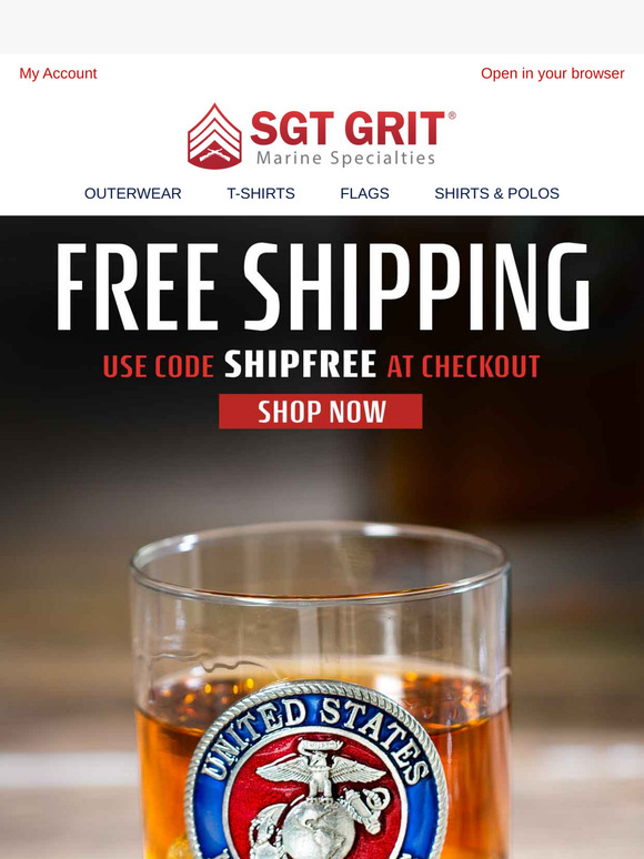 Sgt. Grit Marine Specialties: 🥃 Raise a Glass to the Corps—Shop USMC ...