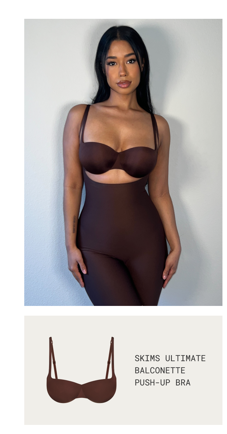SKIMS: Our Ultimate Balconette Push-Up Bra | Milled
