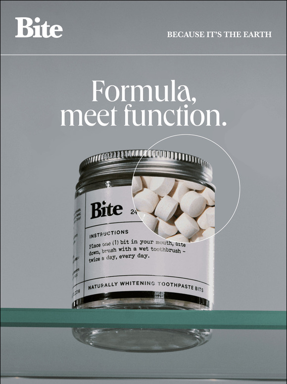 Bite: Clean inside and out. | Milled