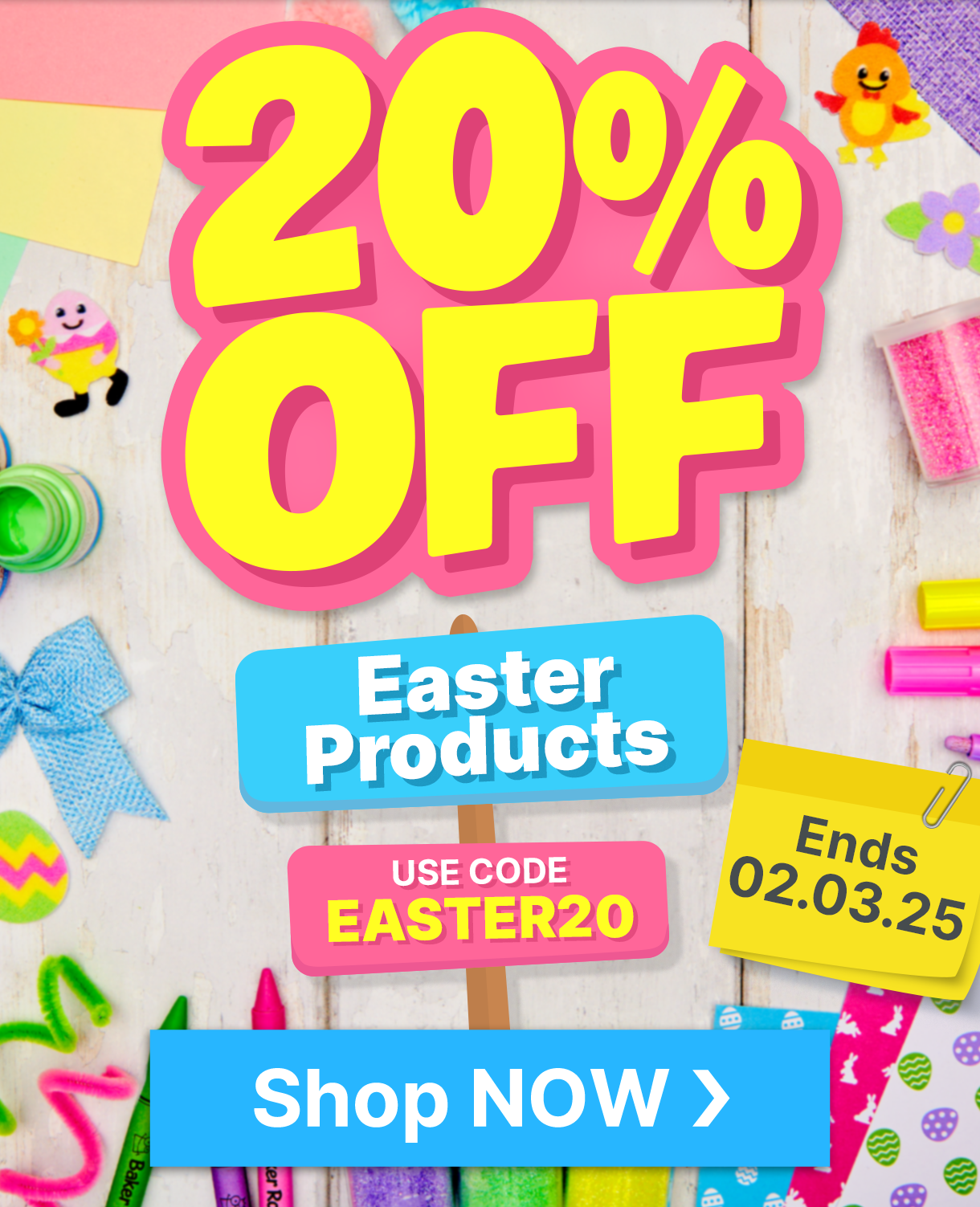 Baker Ross: Hey, 20% Off Easter for Every-Bunny 🐰 | Milled