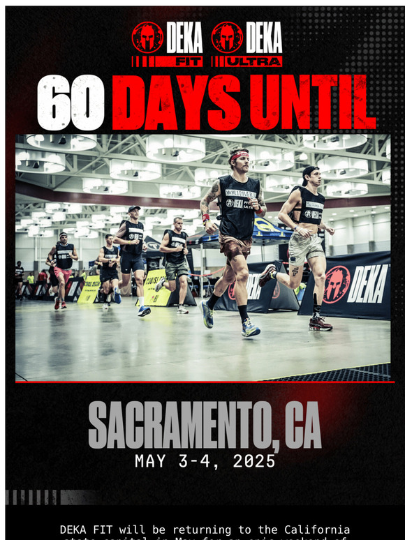 Spartan Race: 2025 Norcal DEKA FIT Prices Rise March 3rd | Milled