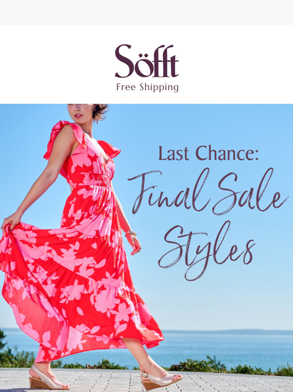 Sofft Shoes: Final Sale Styles Going Fast | Milled