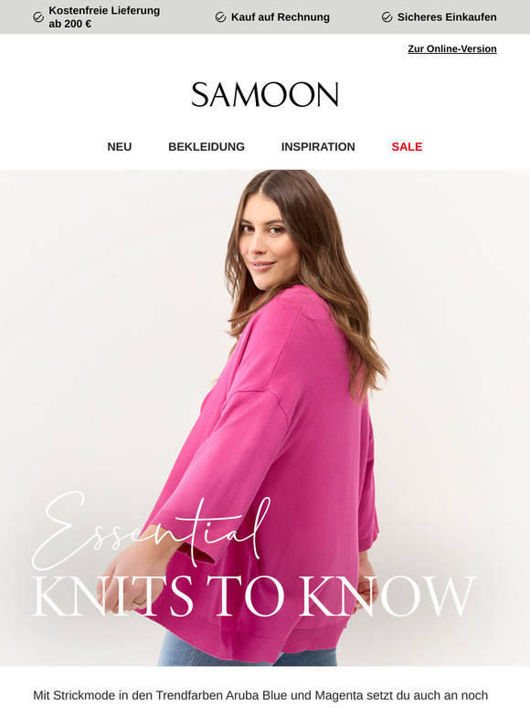 Samoon: ESSENTIAL KNITS TO KNOW | Milled