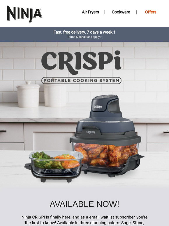 Ninja Kitchen: NEW IN: Ninja CRISPi is available now! ⚠️ | Milled