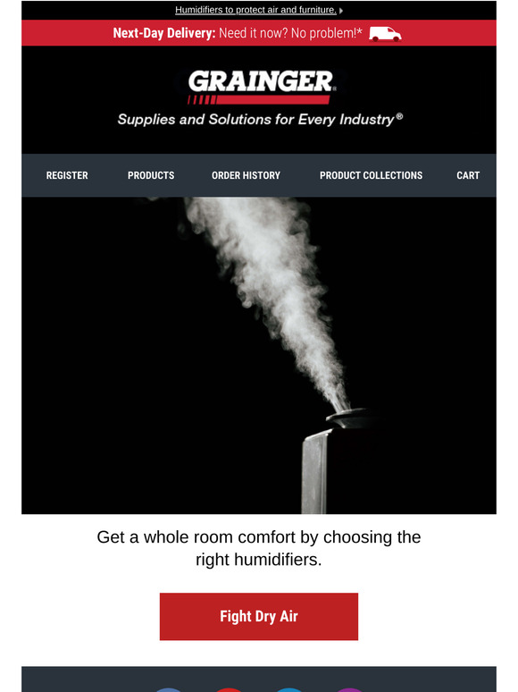 Grainger Email Newsletters: Shop Sales, Discounts, and Coupon Codes