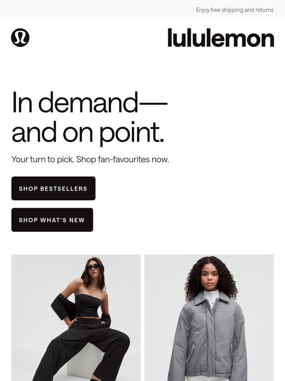 lululemon: Grab them before they're gone. | Milled