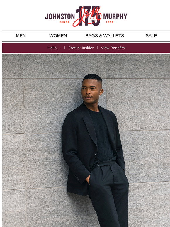 Johnston & Murphy: Five Ways to Wear the Upton | Milled