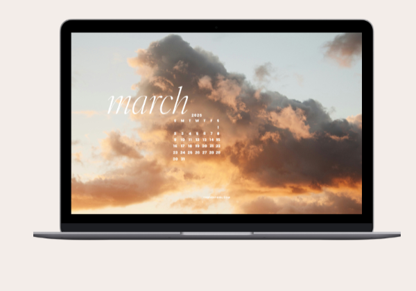 The Everygirl: free march tech backgrounds are here! 🌷 | Milled