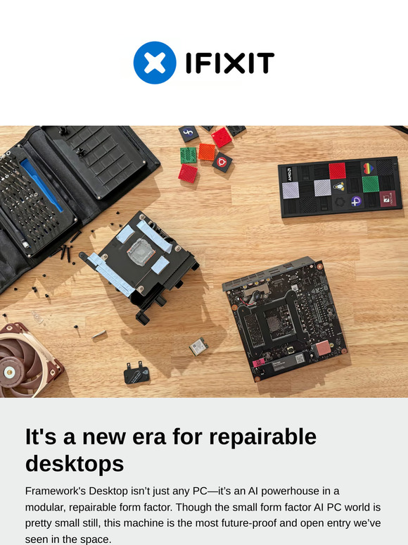iFixit: Our exclusive Framework Desktop Teardown | Milled