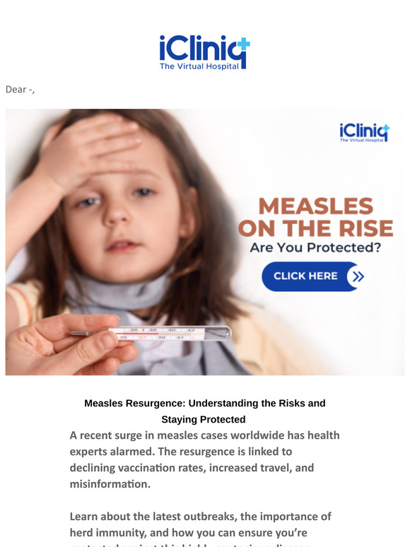 iCliniq: Measles Outbreak: Why It’s Back and What to Do | Milled