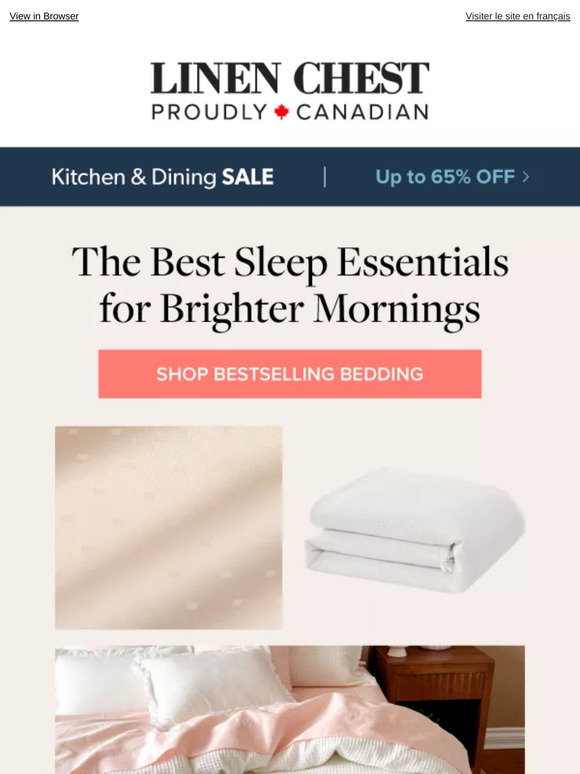 Linen Chest: 😴All You Need for Your Best Sleep | Milled