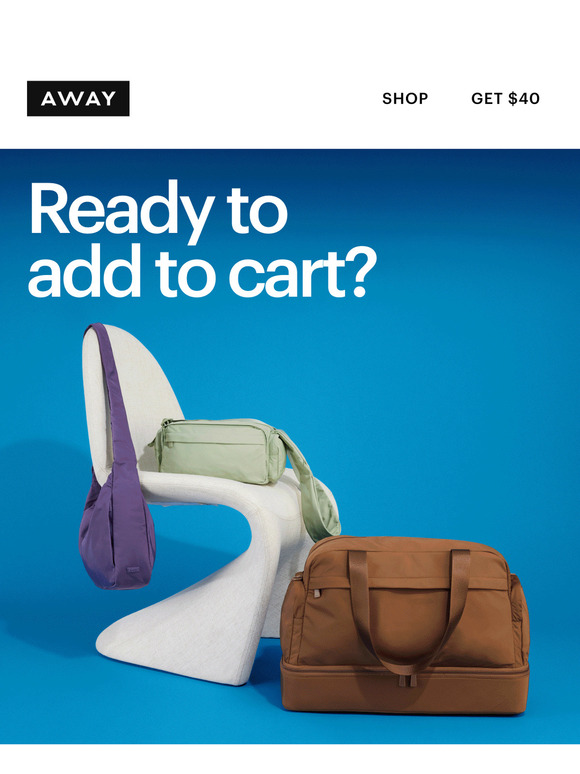 Away Email Newsletters: Shop Sales, Discounts, and Coupon Codes