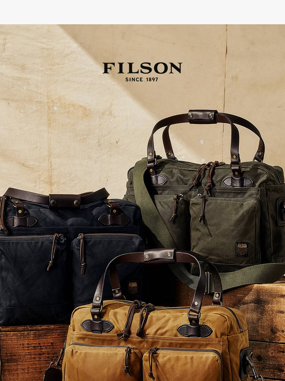 Filson: Duffles for Travel & More | Milled