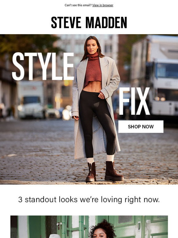 Steve Madden: Current Mood: These Looks | Milled