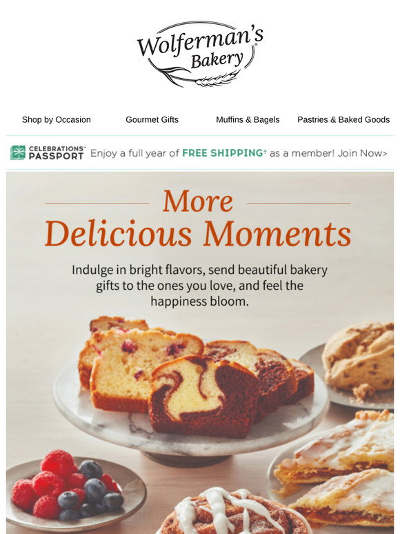 Wolferman's: Share your excitement for spring with seasonal bakery ...