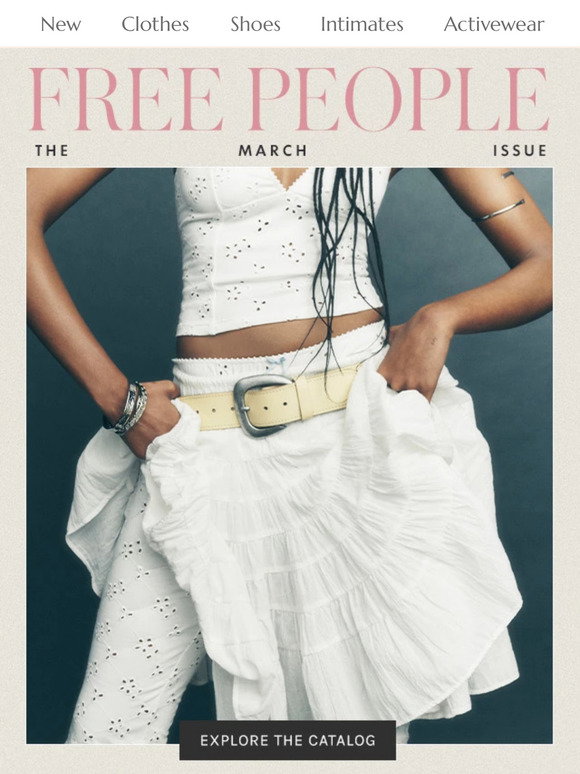 Free People Email Newsletters: Shop Sales, Discounts, and Coupon Codes