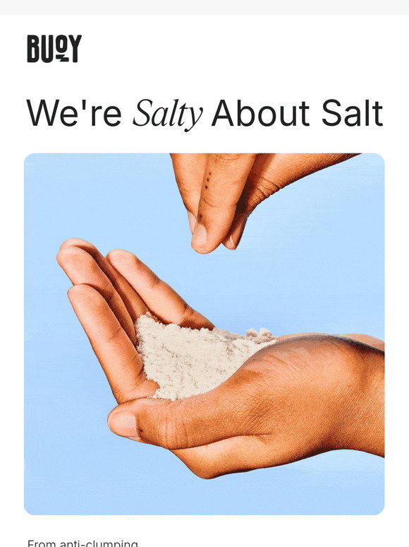 Buoy: You're buying flavored table salt 👀 | Milled