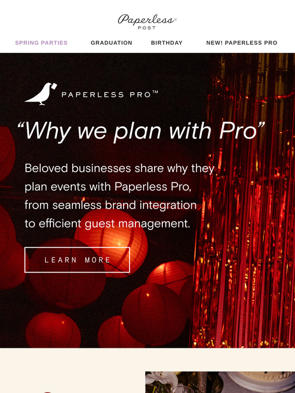 Paperless Post: Why brands love using Paperless Pro | Milled