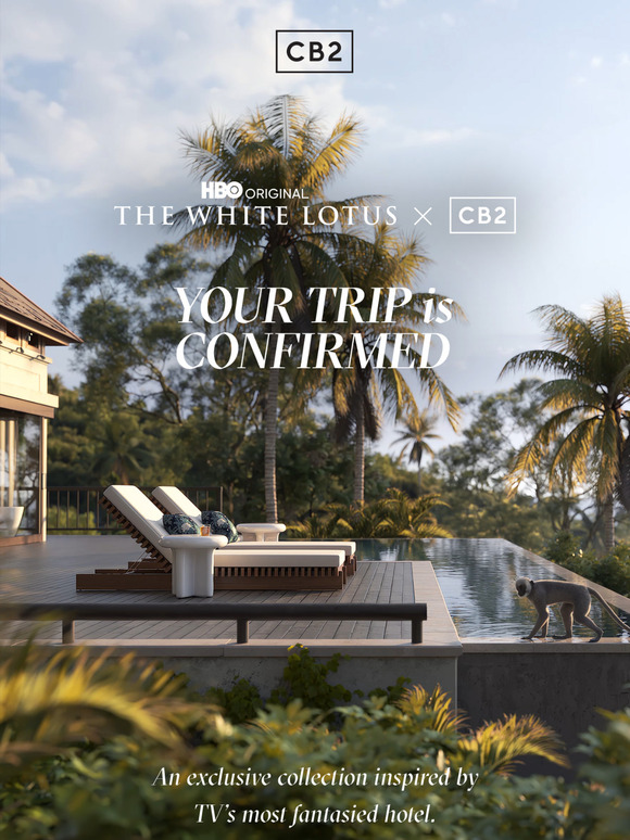 CB2: THE WHITE LOTUS x CB2 COLLECTION | Milled