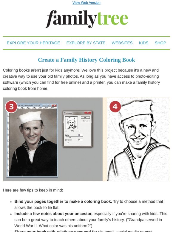 Family Tree Magazine: You've been selected to receive a Free Family ...